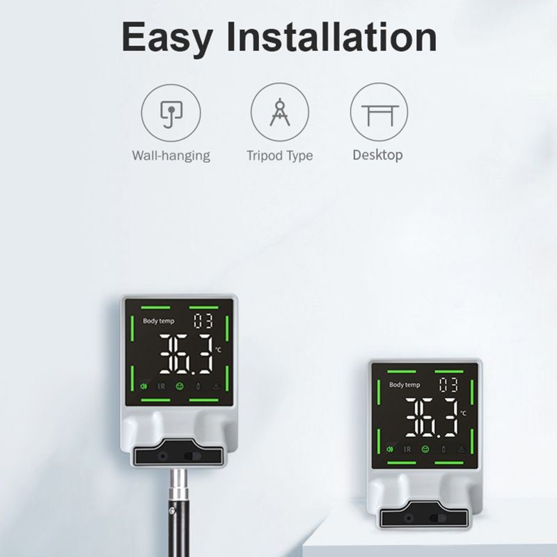 Jual THERMOMETER DINDING STANDING TERMOMETER INFARED INFRA MERAH TEMBAK ...