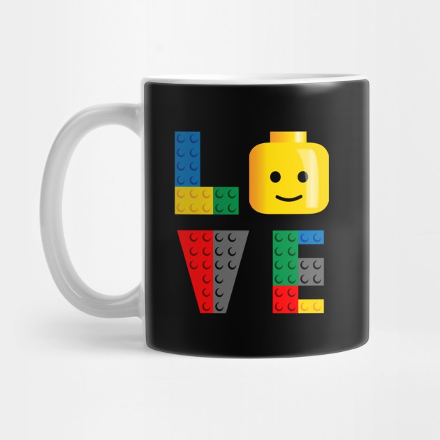 Jual Mug Gelas LOVE Lego | Shopee Indonesia
