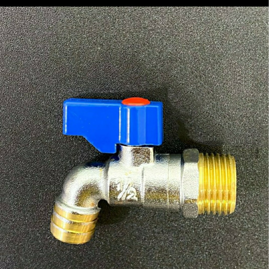 Jual Kran Taman Full KUNINGAN Mini 1/2 inch -keran air tembok F30 ...