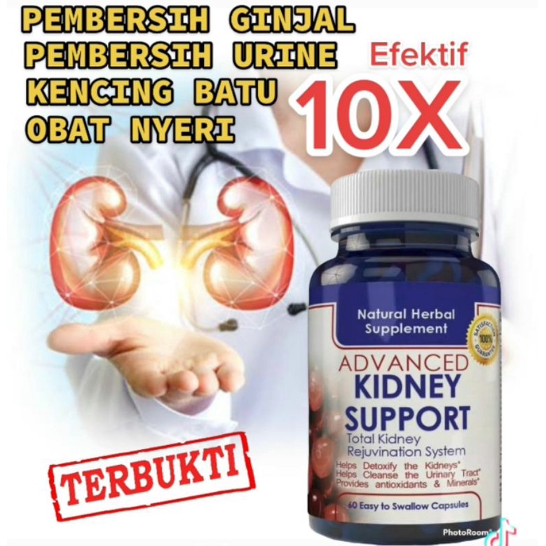 Jual KIDNEY SUPPORT Natural Herbal Obat Pembersih Ginjal Dan Urin ...