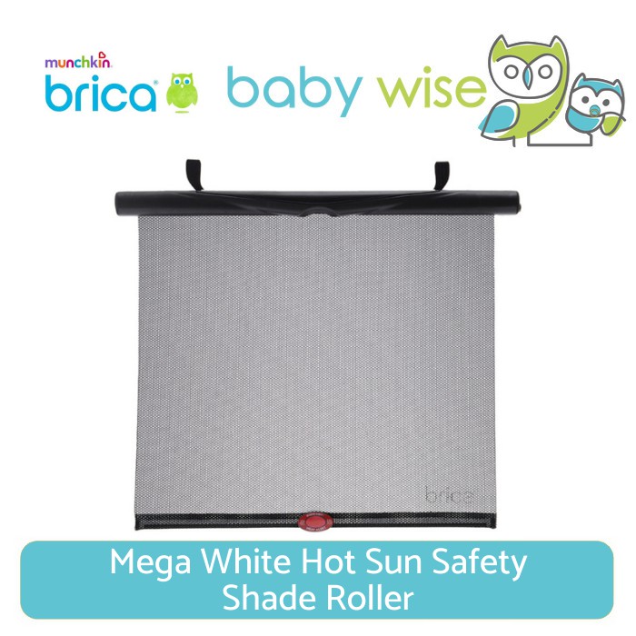 Jual Brica Mega White Hot Sun Safety Shade Roller | Shopee Indonesia