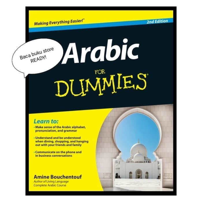 Jual BUKU - Arabic For Dummies by Amine Bouchentouf | Shopee Indonesia
