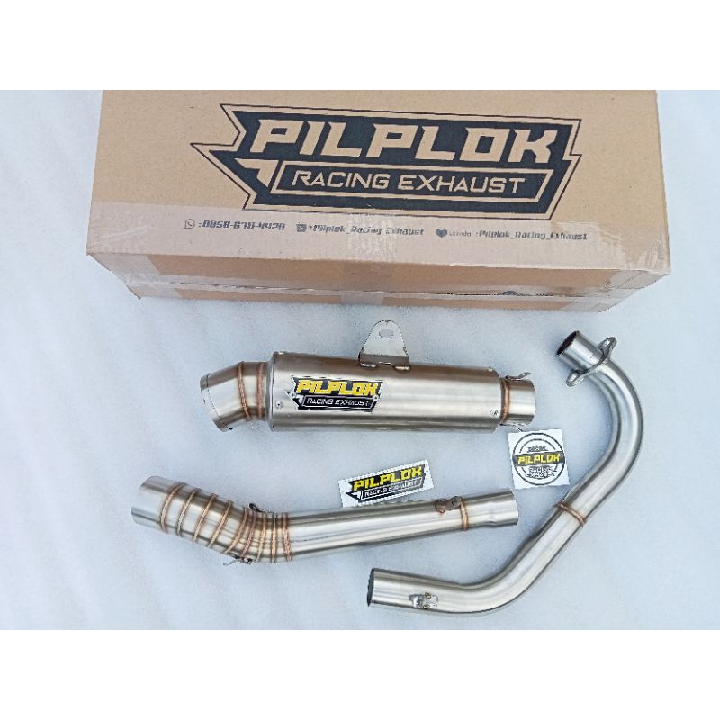 Jual Knalpot cb gl megapro by original pilplok racing exhaust | Shopee ...
