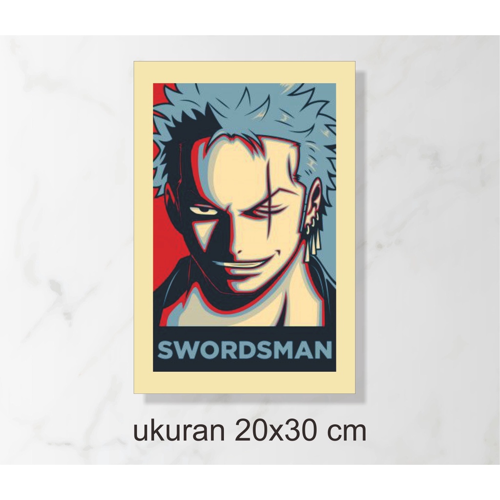 Jual PROMO POSTER ONE PICE POSTER AESTHETIC HIASAN DINDING DEKORASI ...