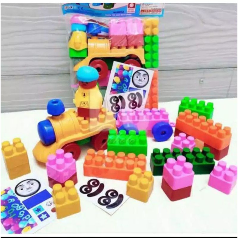 Jual Kreatif Block Kereta Api 32Pcs | Shopee Indonesia