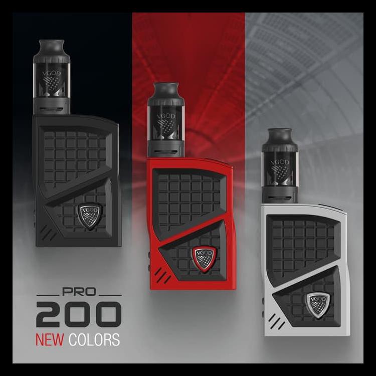 Jual AUTHENTIC VGOD PRO 200 KIT WITH 5ML VGOD PRO TANK MOD VAPE ...