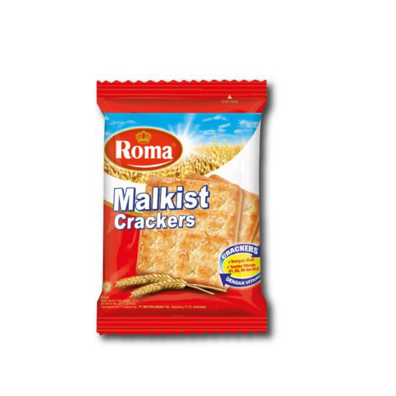 Jual Biskuit Roma Malkist Crackers Sachet Renceng | Shopee Indonesia