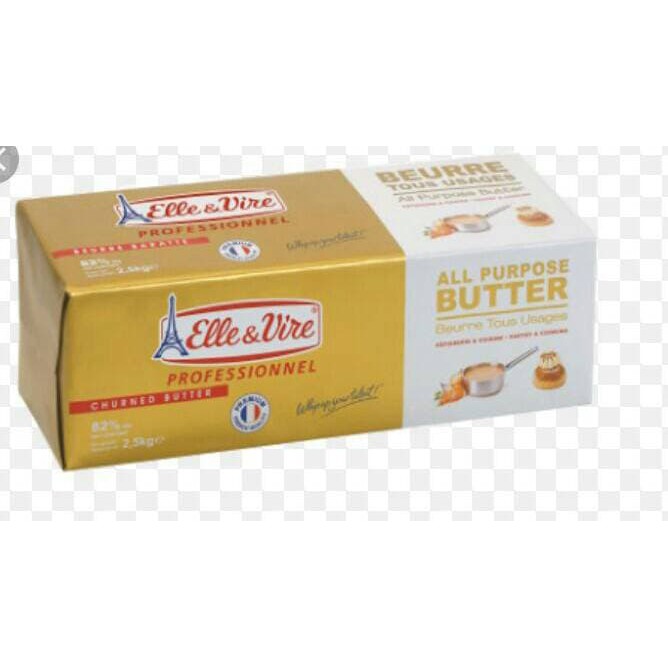 Jual BEST DEAL BUTTER ELLE VIRE 2.5KG !!!!!! | Shopee Indonesia