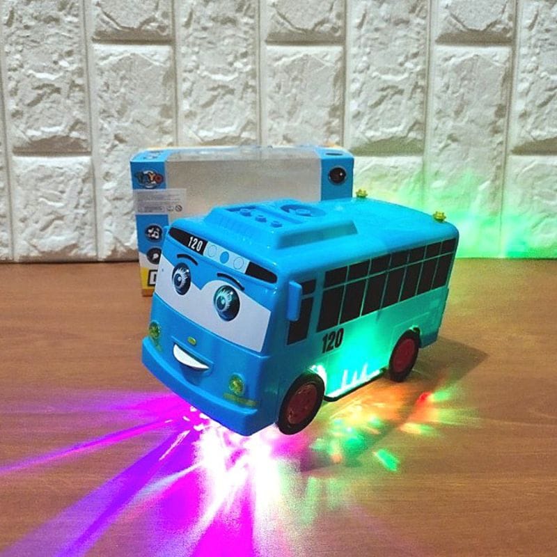Jual New Mainan bus tayo dancing electrik 1804B - mobil oleng | Shopee Indonesia