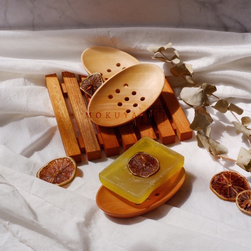 Jual Tempat Sabun Kayu. Wooden Soap Dish | Shopee Indonesia