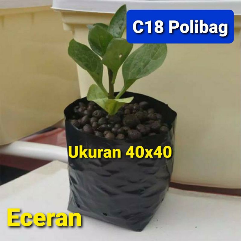 Jual POLYBAG/Polibeg/kantong tanaman Ukuran 40X40 Cm (ECERAN/Lembar ...