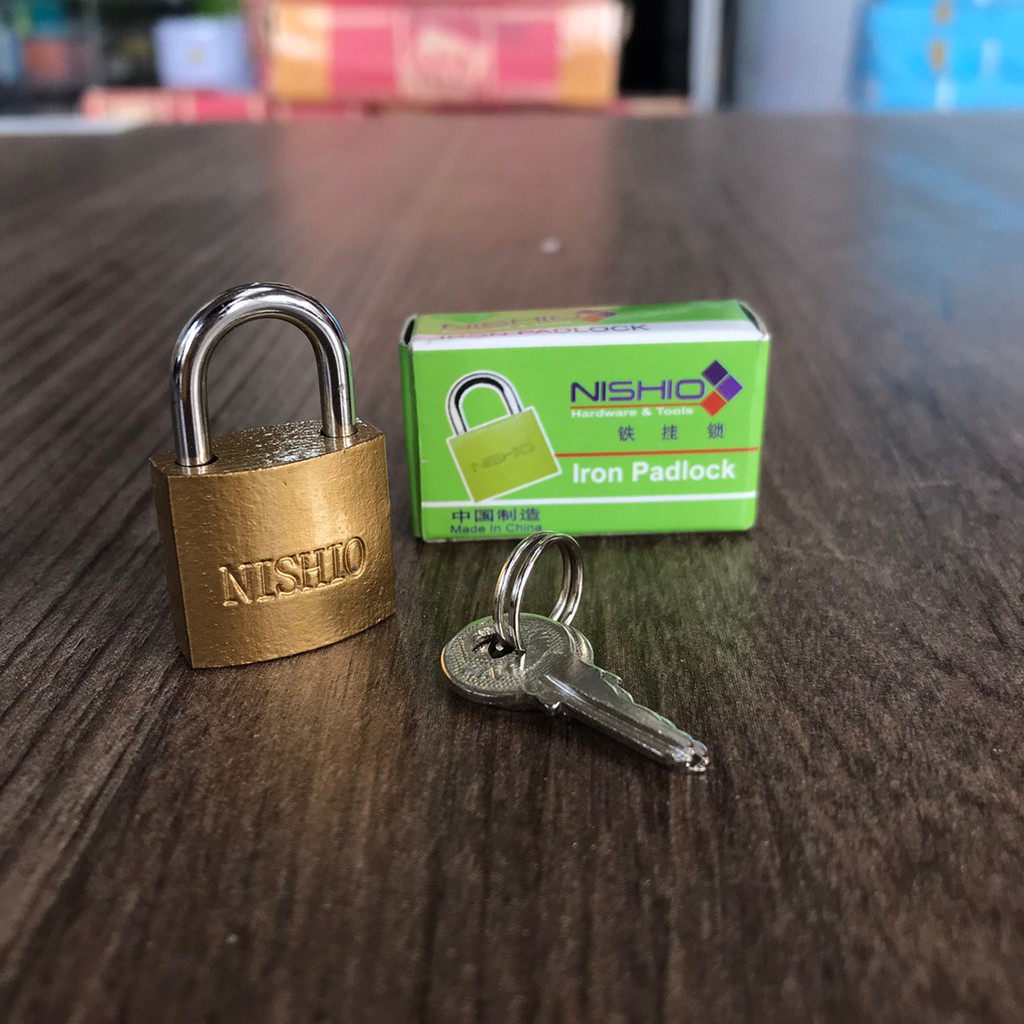 Jual Gembok Koper Nishio 20mm | Shopee Indonesia