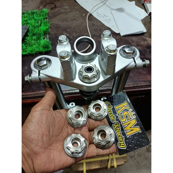 Jual mur as comstir stenlis/mur segitiga t atas ninja r stainleess ...