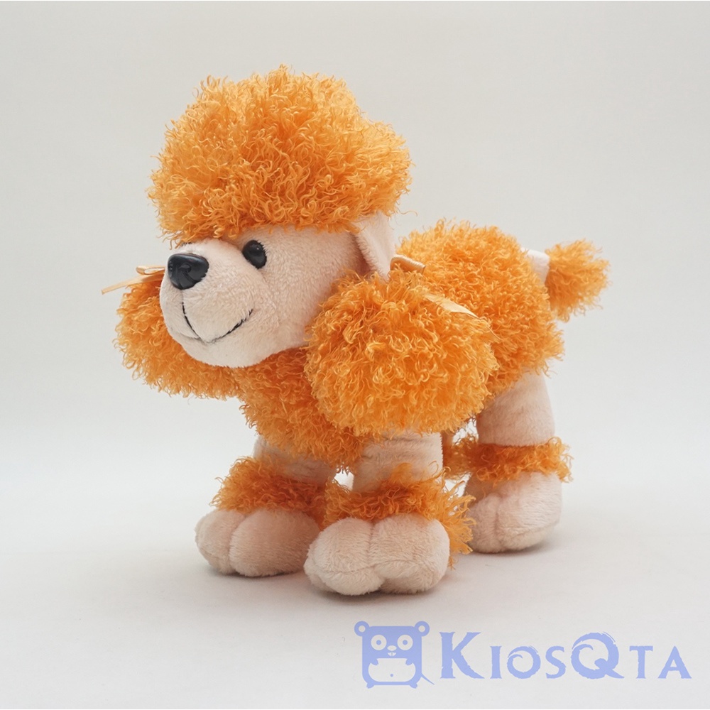 Jual boneka anjing pudel poodle cute dog coklat muda medium bisa ...