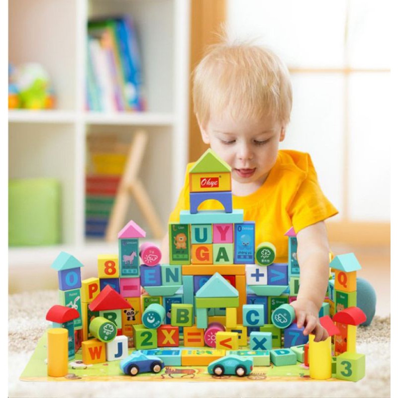 Jual Wooden Block 100 pcs | Shopee Indonesia