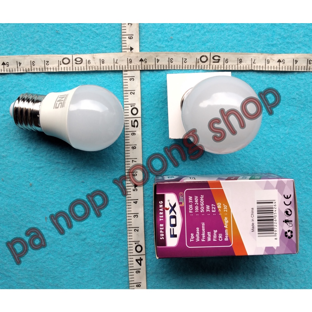 Jual LAMPU LED 3 WATT FOX SIGNATURE | Shopee Indonesia