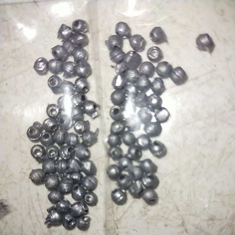 Jual Timah pancing Pasir / pemberat Lada kecil 1bks isi 15pc | Shopee ...