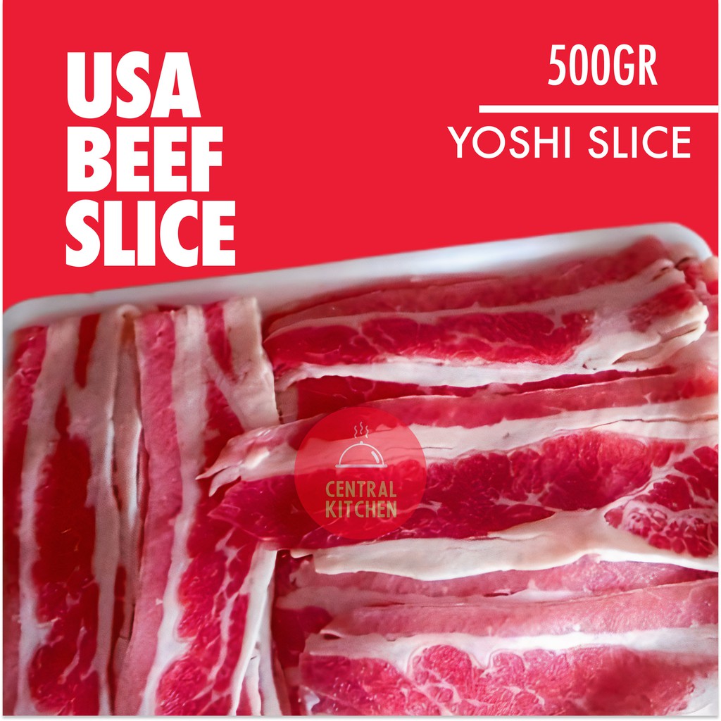 Jual Daging Sapi US SHORTPLATE BEEF SLICE / Yoshinoya Beef pack 500gr ...