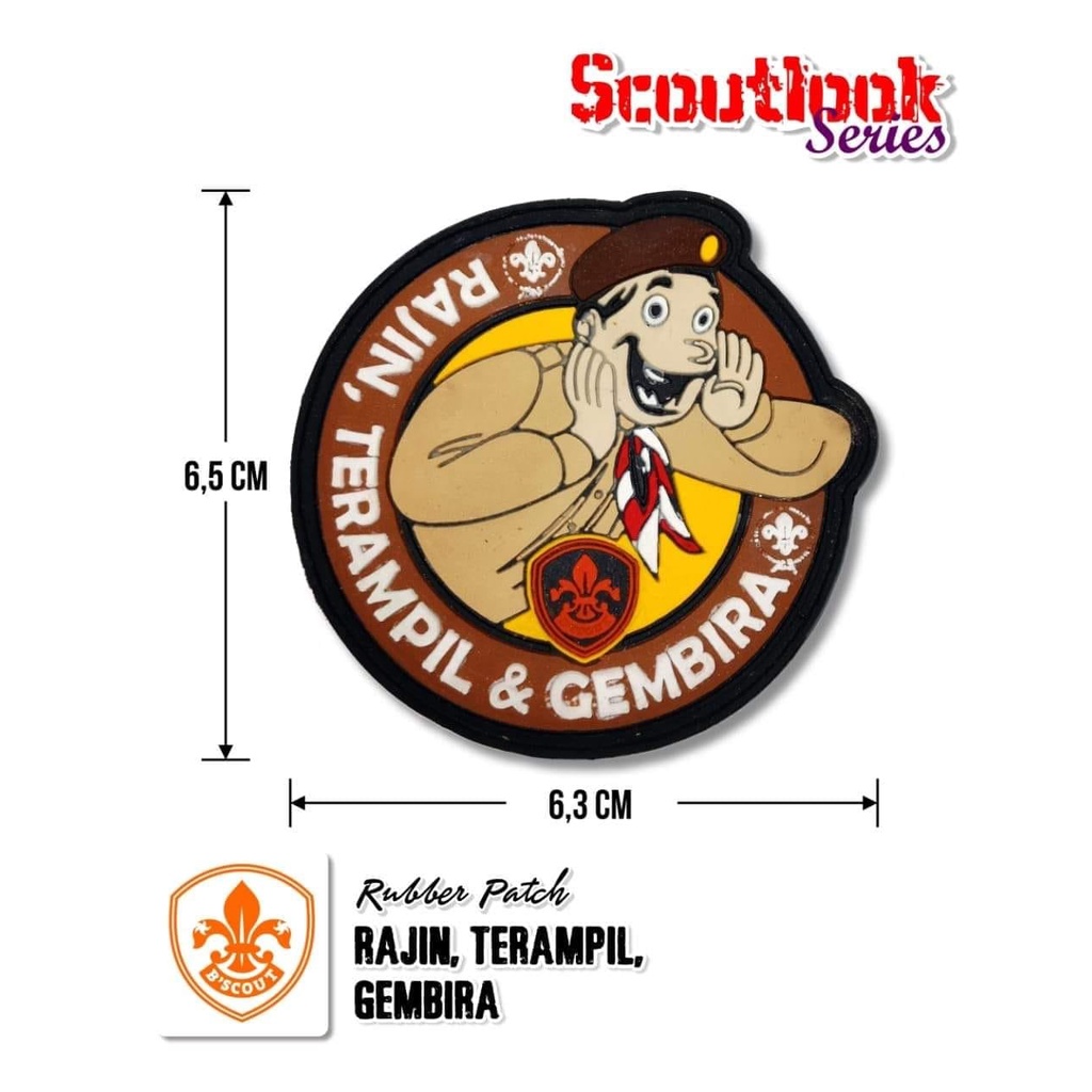 Jual Bscout Scoutlook- Rubber Badge Pramuka | Shopee Indonesia