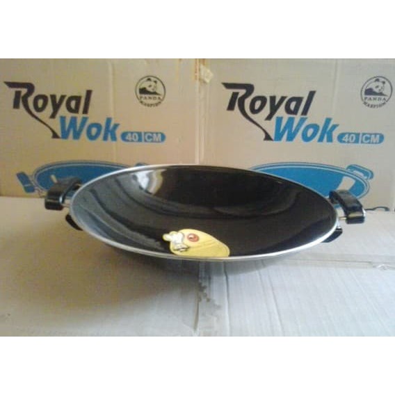 Jual Wajan Enamel Royal Wok Maspion 40 Cm | Shopee Indonesia