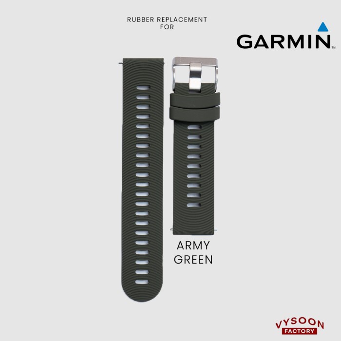 Jual Tali Karet Garmin Strap Rubber Garmin Forerunner 245 645 Ukuran ...