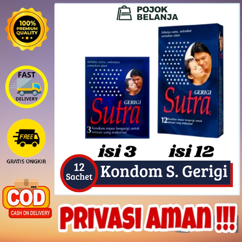 Jual Kondom Sutra Gerigi 3 s / Kondom Sutra Gerigi 12 s / Kondom Sutra ...