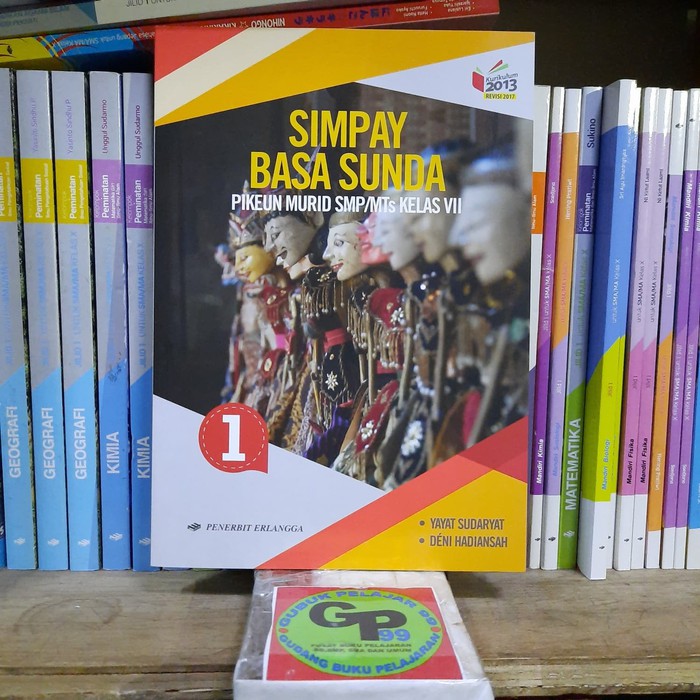 Jual Simpay Basa Sunda 1 SMP/MTS KELAS 7 ERLANGGA Revisi Original ...