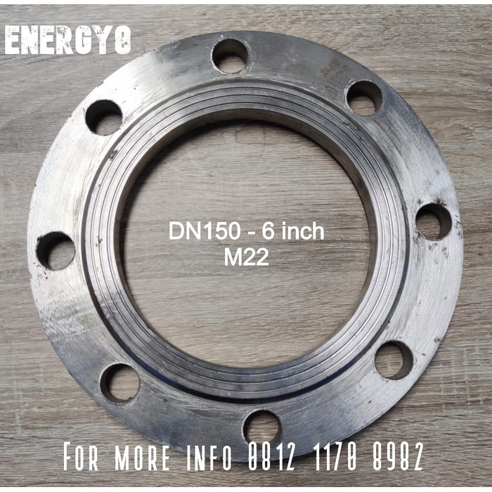 Jual [PROMO EKSKLUSIF] Flange Besi Pn 16 - Dn150 - 6 Inch - Flange ...
