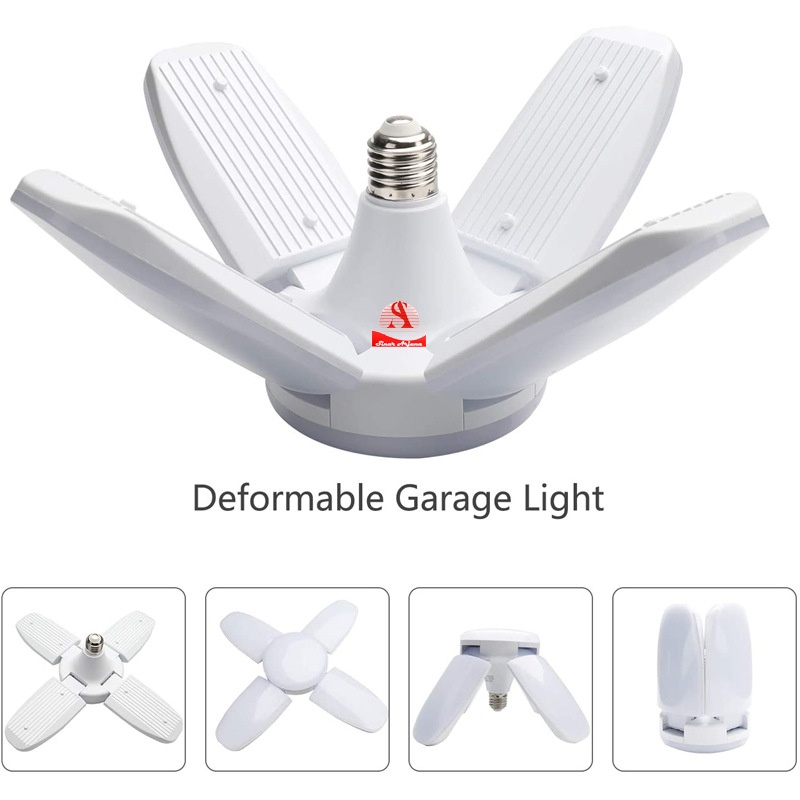 Jual Lampu LED 4 Baling 28W / Lampu Kipas 4 Baling / Mini Fan Blade ...