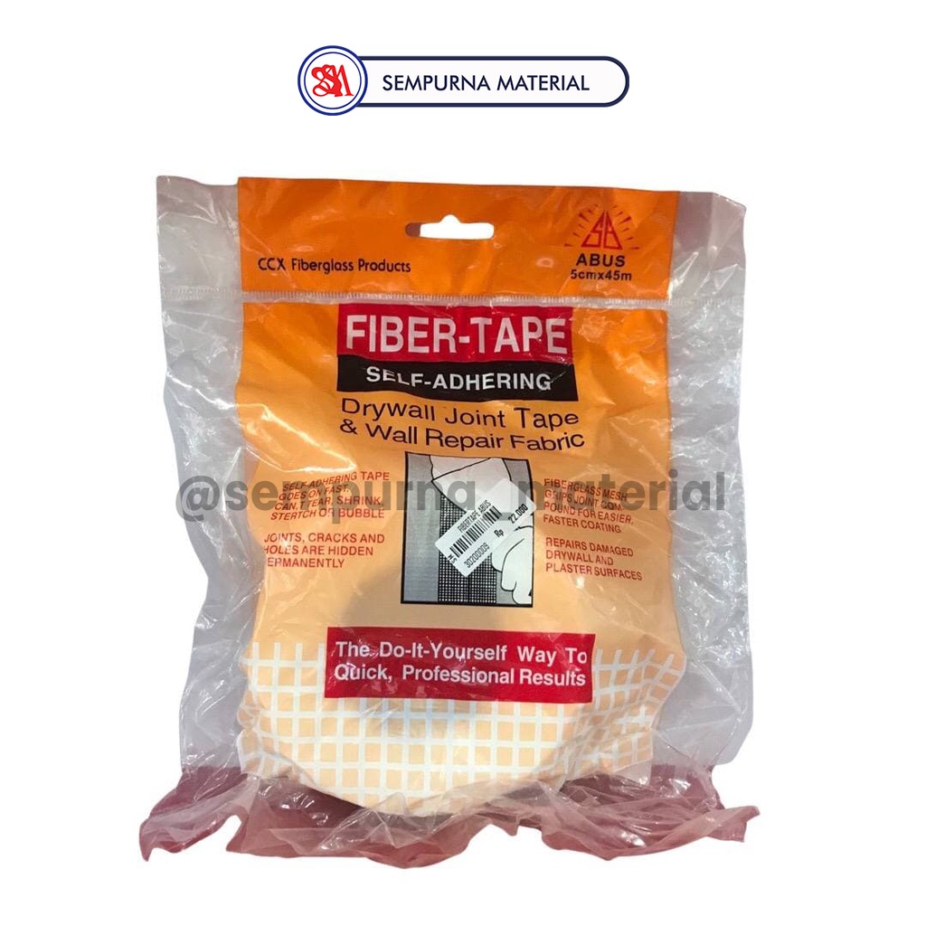 Jual Fiber Tape - Isolasi Plafon Lebar - Lakban Gypsum | Shopee Indonesia