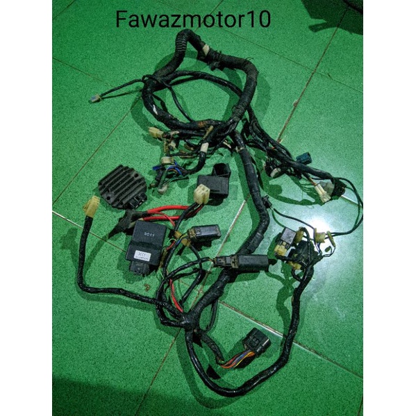 Jual 1Set Kabel Bodi wire Herness Motor Yamaha Vixion Old Kode 3C1 ...