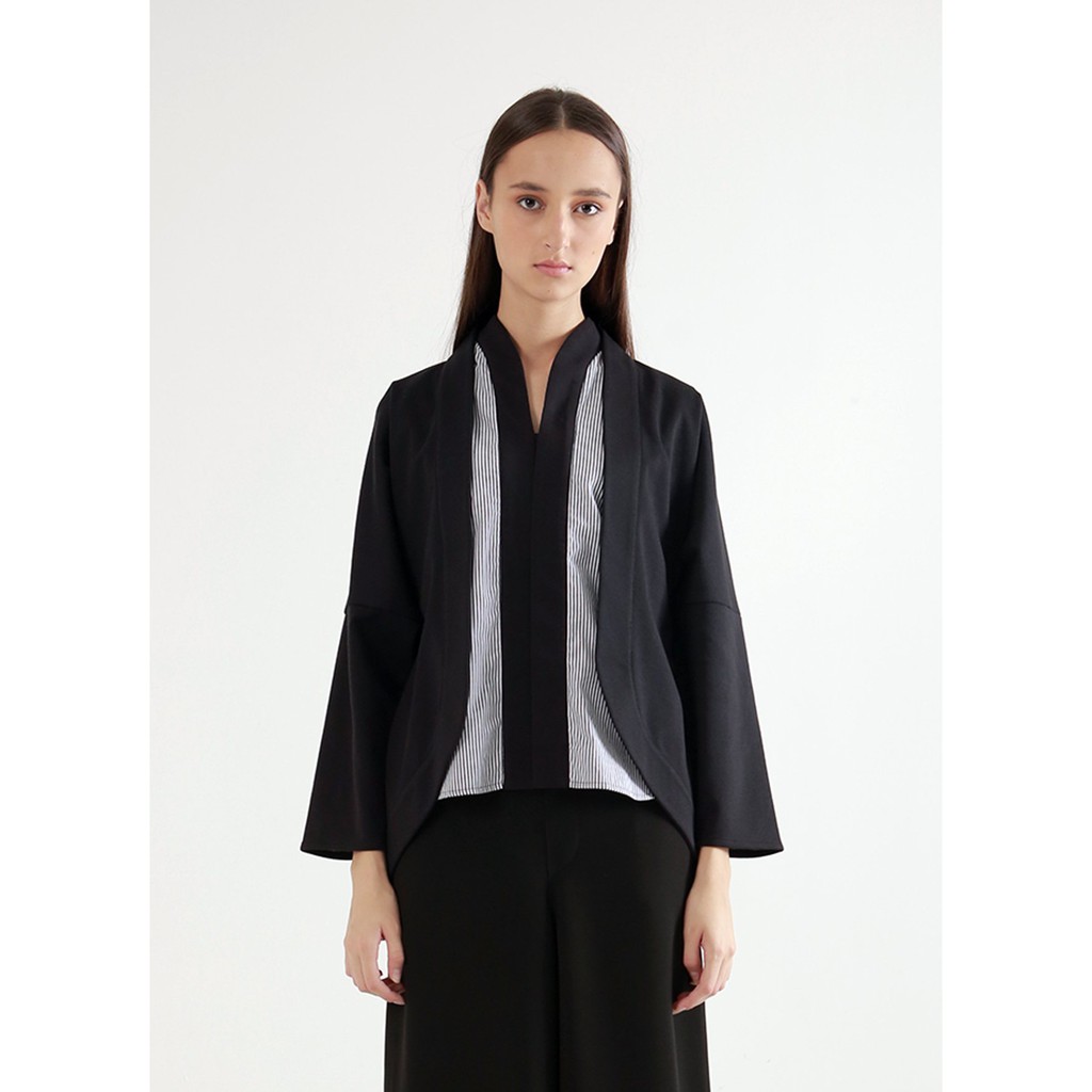 Jual WASTU - KITE CARDIGAN - Black | Shopee Indonesia