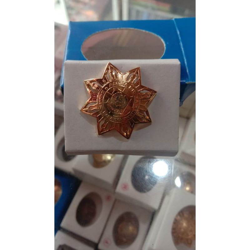Jual Pin Purna IPDN emas bolong magnet magnet | Shopee Indonesia