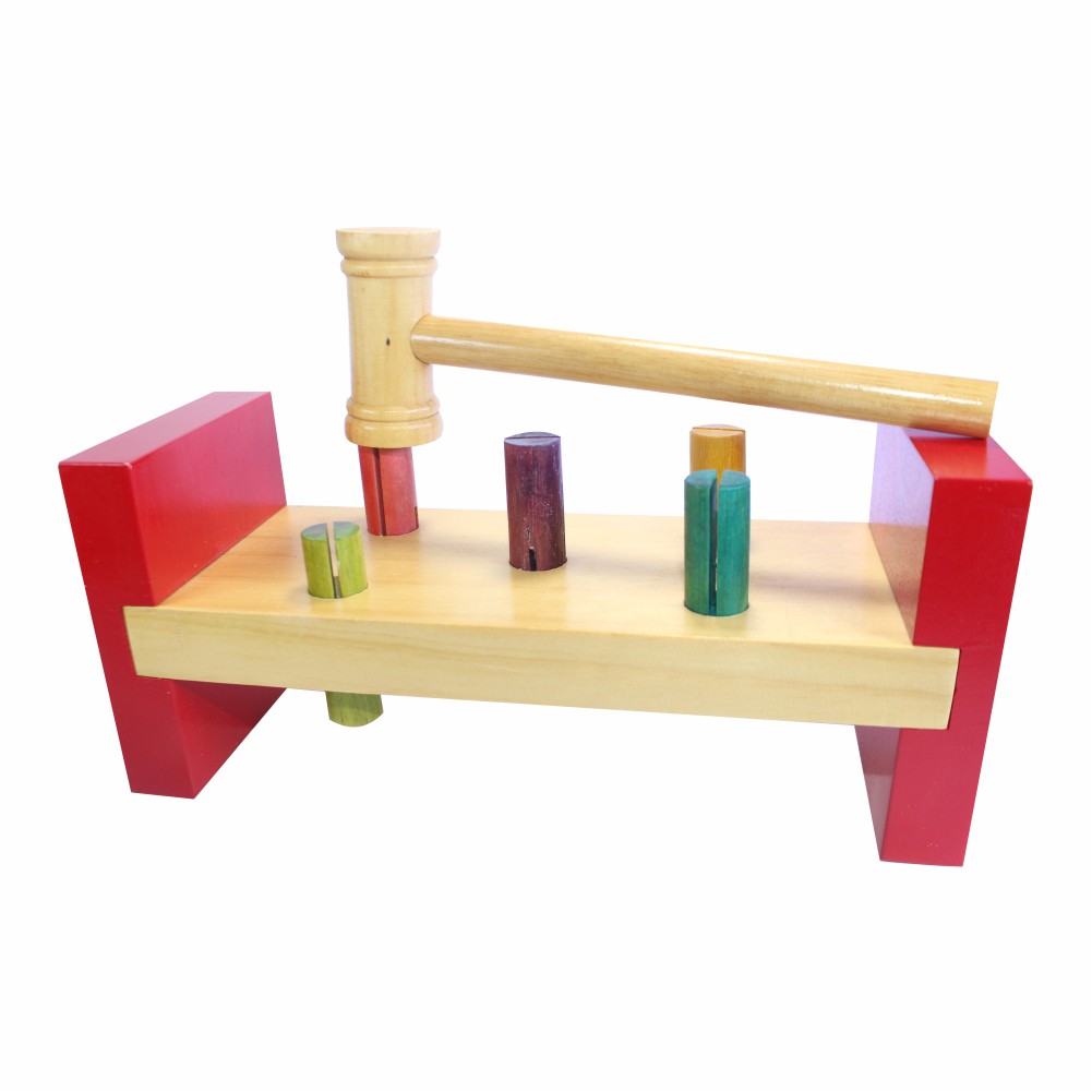 Jual MAINAN PENDIDIKAN KAYU Hammer set UNTUK ANAK BATITA BALITA PAUD TK ...