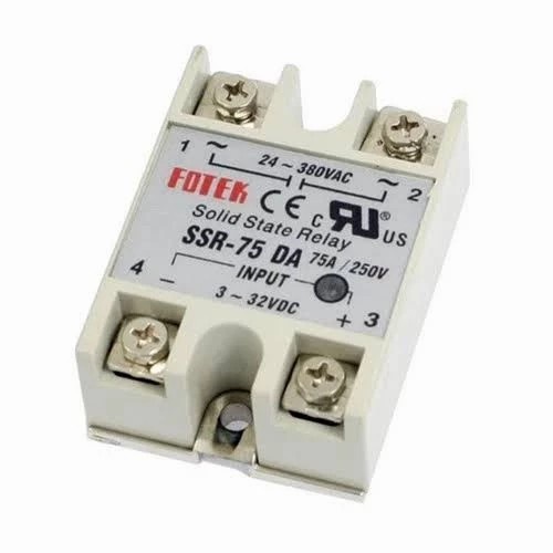 Jual Fotek Solid State Relay Single Phase Module Modul SSR SSR-75DA DC to ke AC | Shopee Indonesia