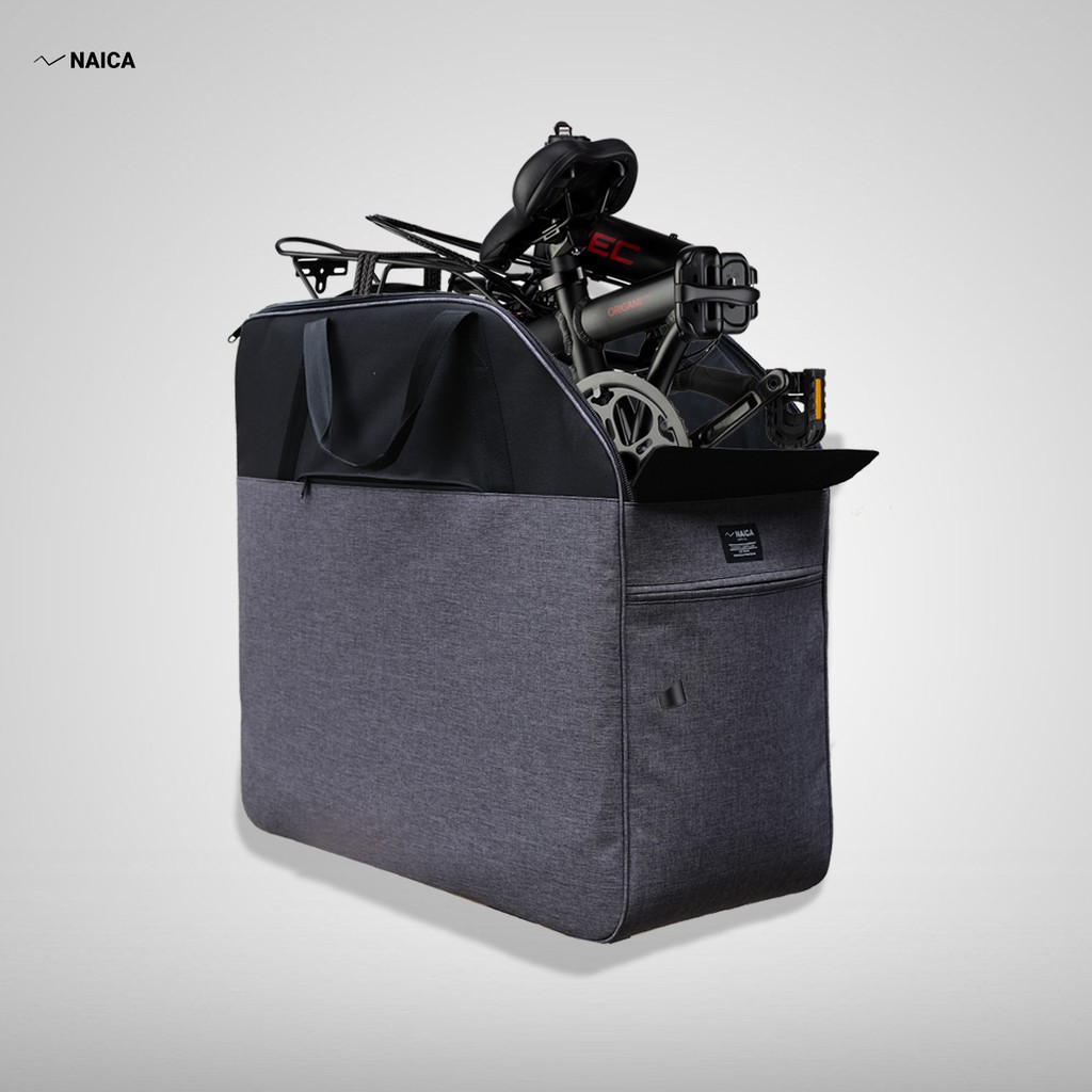 Jual Tas PEX BOX Sepeda Lipat (2FOLD) Bahan kuat dan handle Kuat - Grey ...