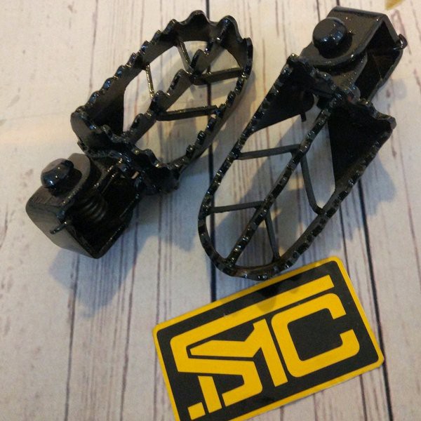 Jual Pijakan Kaki / Step Trail / Foot Step MotoCross Lebar Hitam ...
