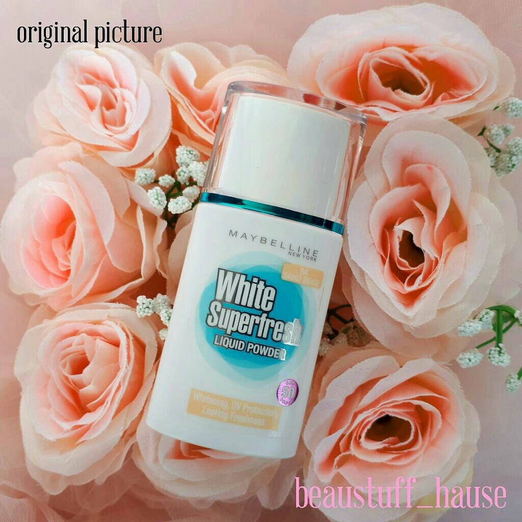 Jual MAYBELLINE WHITE SUPER FRESH LIQUID POWDER | Shopee Indonesia