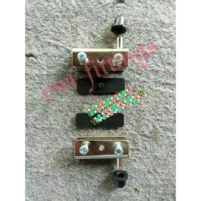 Jual Engsel kaca jepit atas bawah lemari pintu TV T86 | Shopee Indonesia
