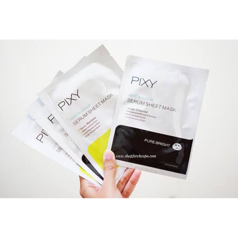 Jual Pixy White Aqua Serum Sheet Mask | Shopee Indonesia