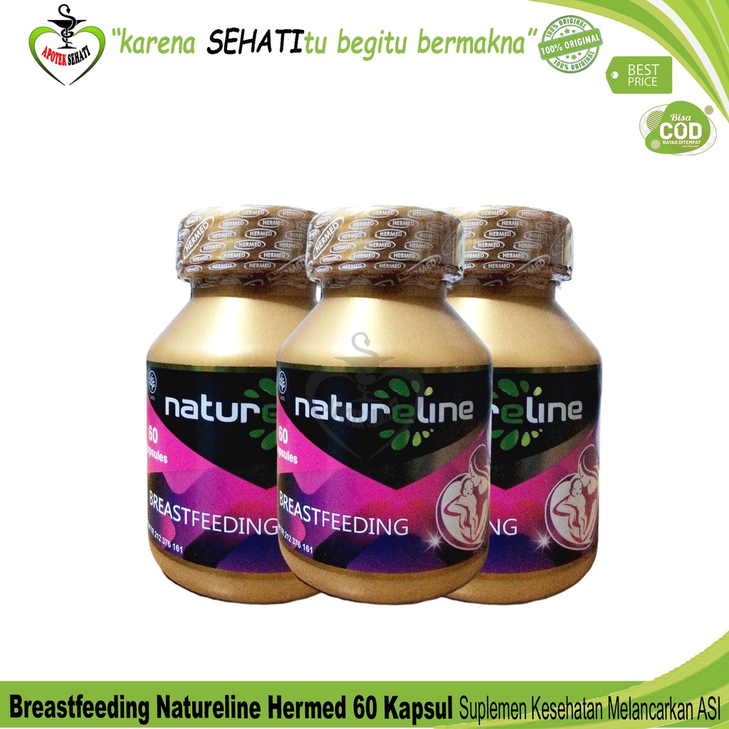 Jual Breastfeeding Natureline AsI Booster 60 Kapsul Suplemen Kesehatan ...