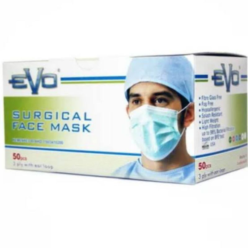 Jual MASKER MEDIS EARLOOP EVO 3PLY (ISI 50PCS) | Shopee Indonesia