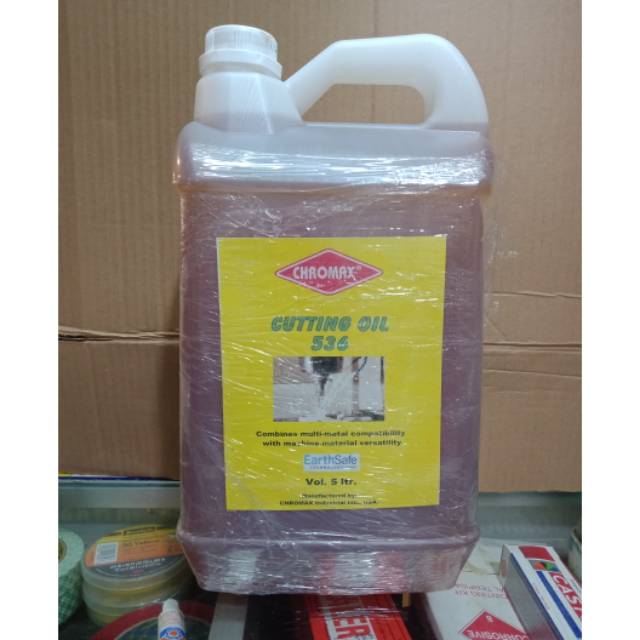 Jual Chromax Cutting oil bromus isi 5 liter | Shopee Indonesia