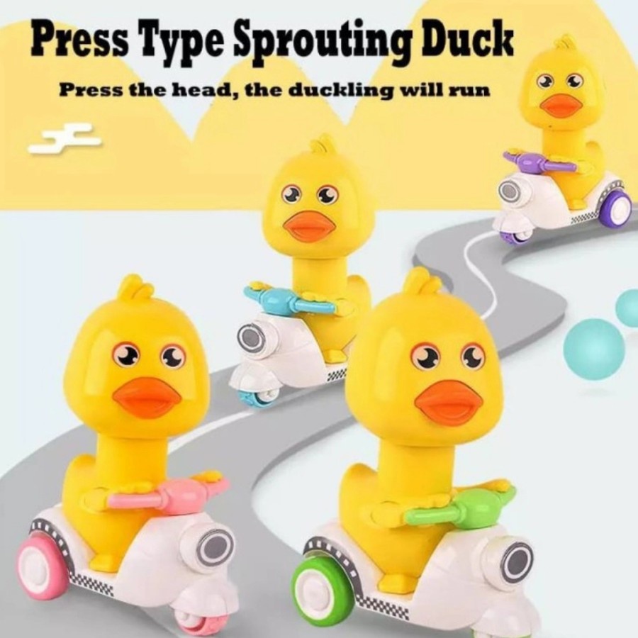 Jual VIOLAKINGDOM Mainan Bebek Naik Motor / Mainan Lucu Bebek Bebekan ...