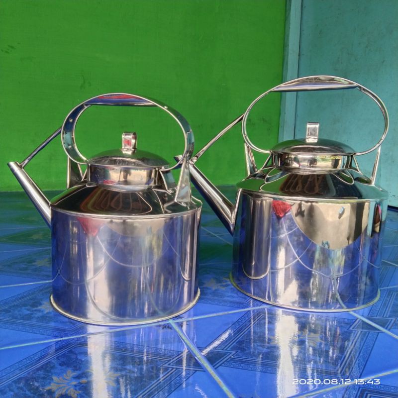Jual Ceret Angkringan Stainless Tebal uk Besar 7Liter (D 25CM) & Sedang ...