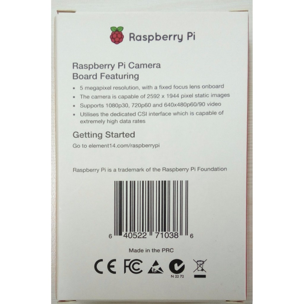 Jual Raspberry Pi Camera Module 5 Mega Pixel | Shopee Indonesia