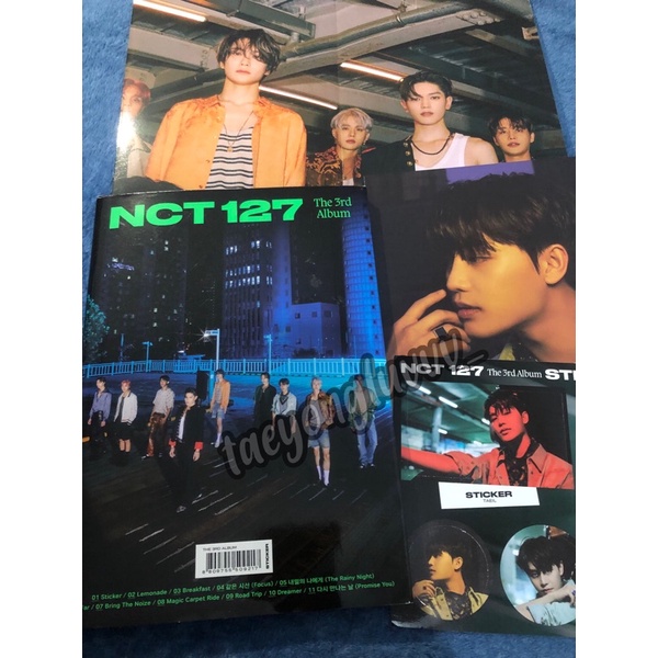 Jual Album NCT 127 Sticker | Shopee Indonesia