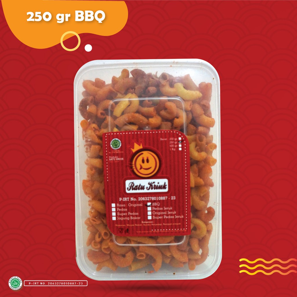 Jual MAKARONI KHAS TASIKMALAYA (KEMASAN TOPLES 250GRAM) BY RATU KRIUK ...