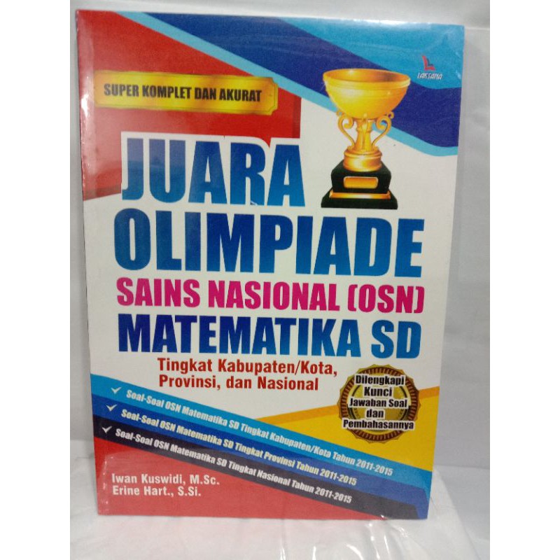 Jual Buku JUARA OLIMPIADE SAINS NASIONAL OSN MATEMATIKA SD | Shopee Indonesia