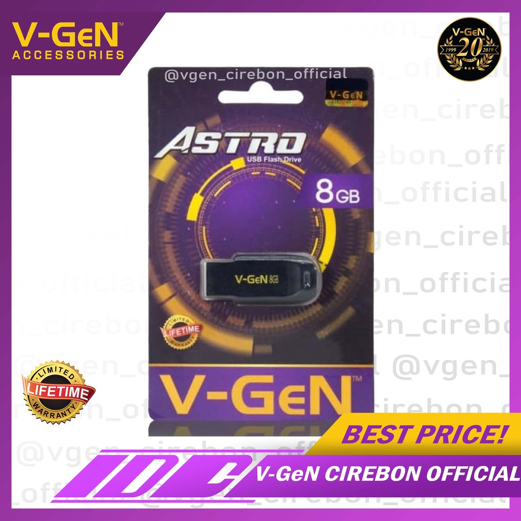Jual Flashdisk V-GeN Astro 8GB - 128GB Original | Shopee Indonesia